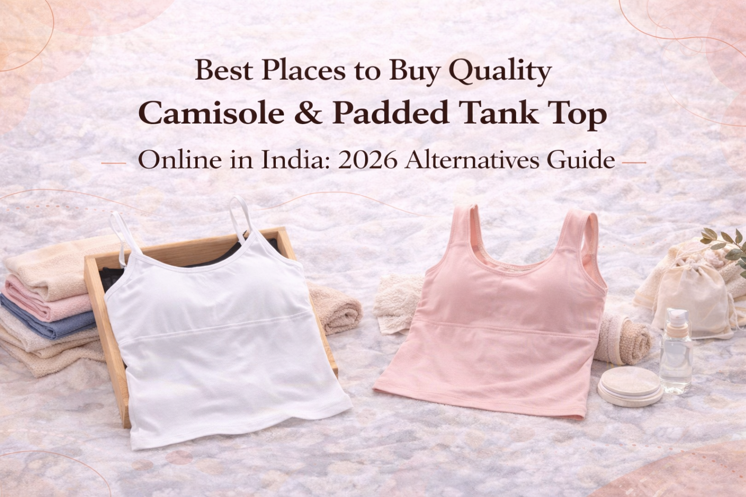 Best Places to Buy Quality Camisole & Padded Tank Top Online in India ...