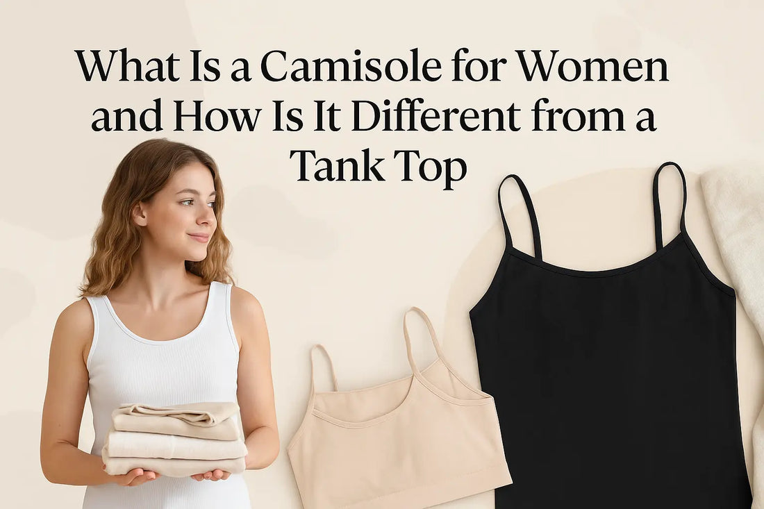 What Is a Camisole for Women and How Is It Different from a Tank Top ...