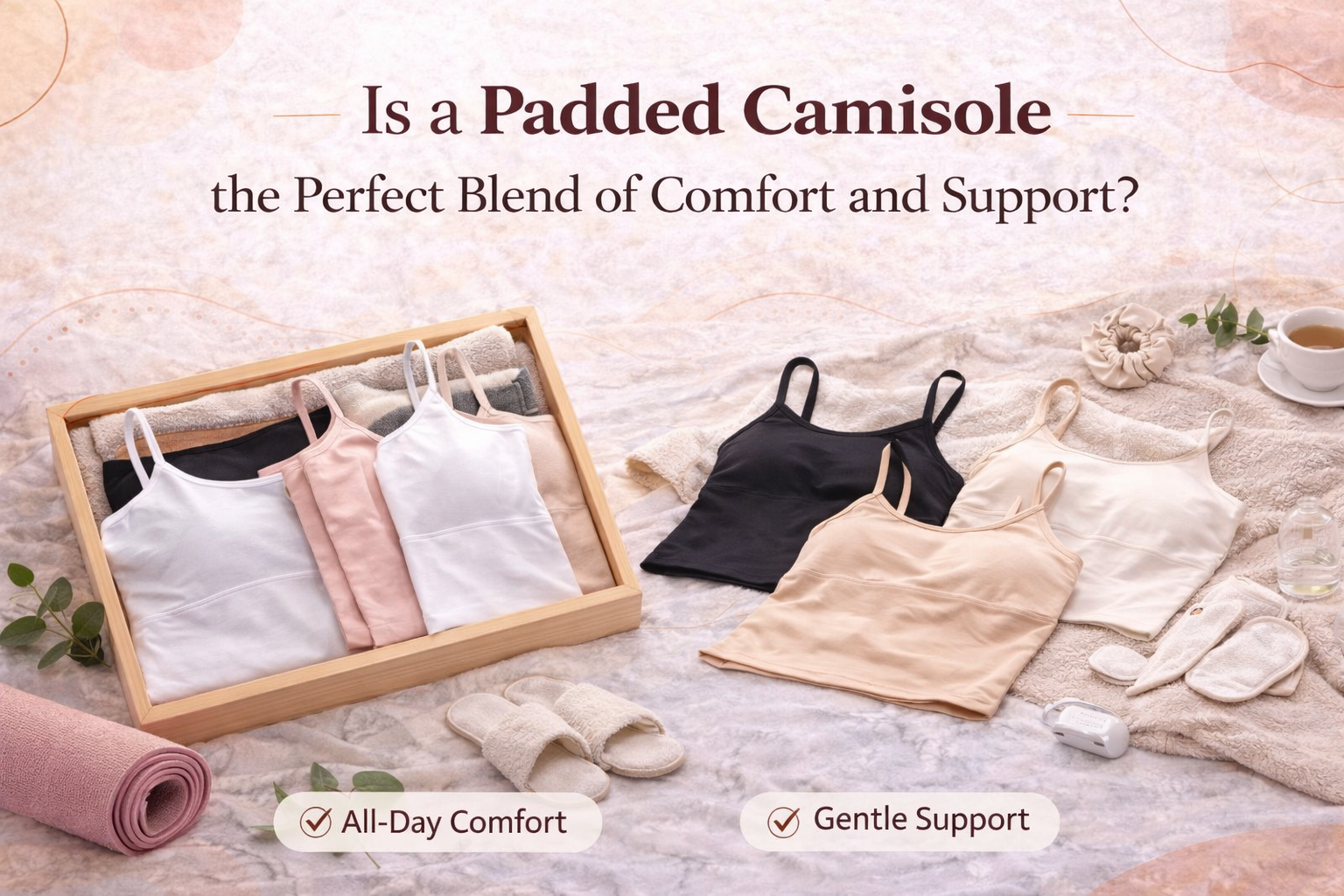 Is a Padded Camisole the Perfect Blend of Comfort & Support? – D'chica